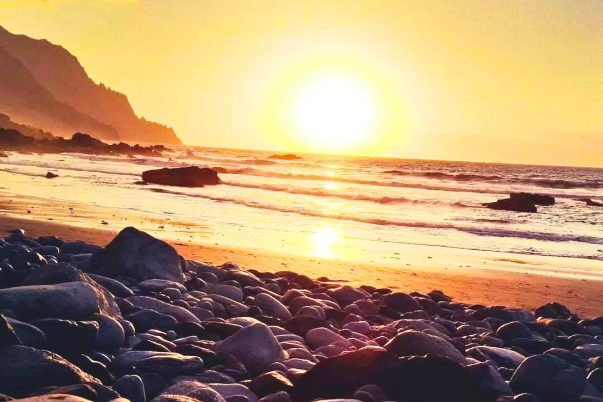 Playa del Roque de las Bodegas en Tenerife